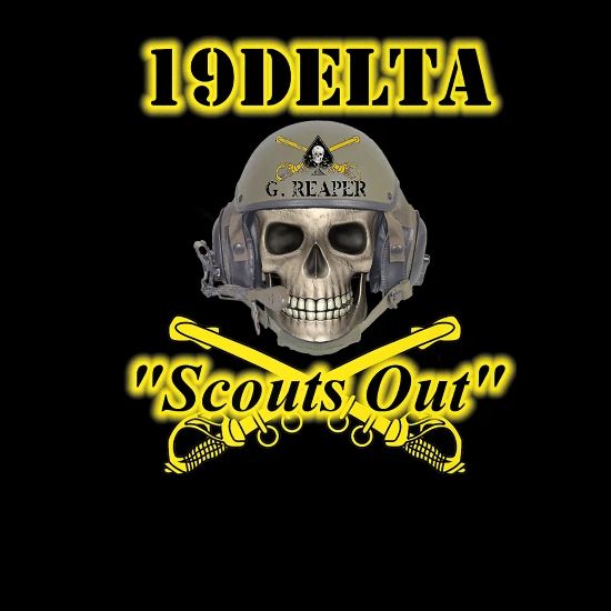 Us Army Cavalry Scout Logo Custom Name US Army MOS 19D Cavalry Scout