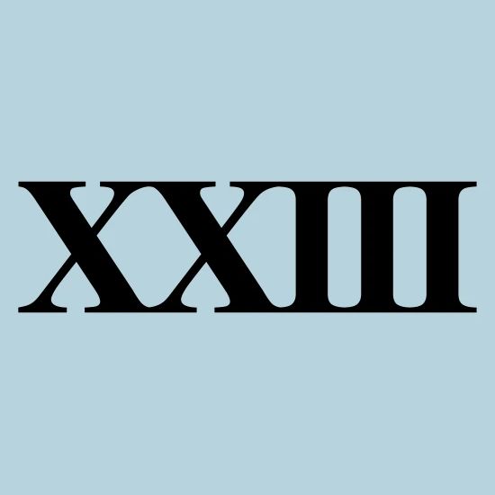 Xxiii Roman Numerals Numerals And Numeral Systems | Examples & Symbols