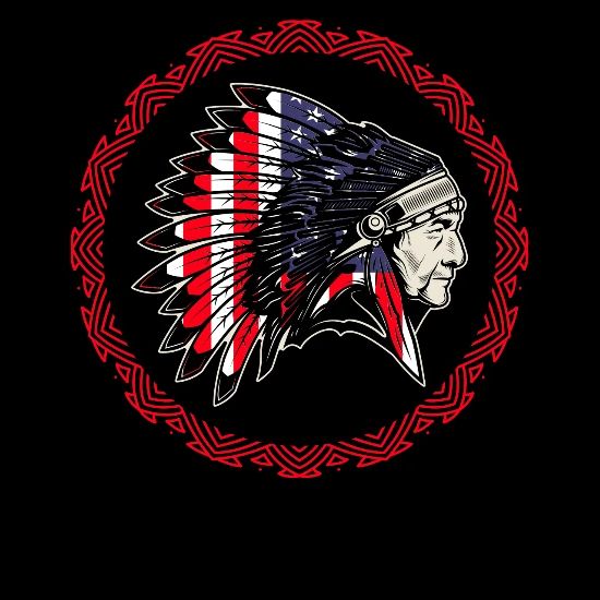 Native American Indian Chief Flag Amazon.com : AZ FLAG Indian With