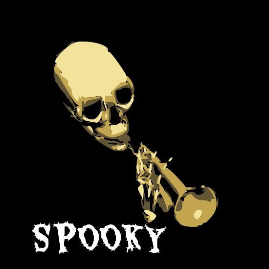 Spooky Skeleton Trumpet No One Knows Who Made Skull Trumpets 3D Models