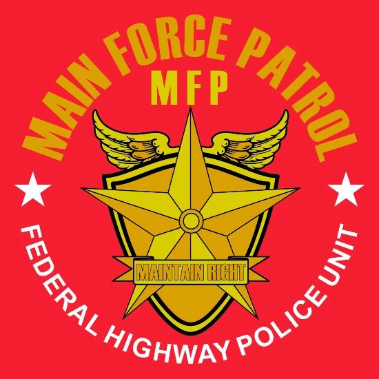 Main Force Patrol Logo MAIN FORCE PATROL Mfp' Men's T Shirt