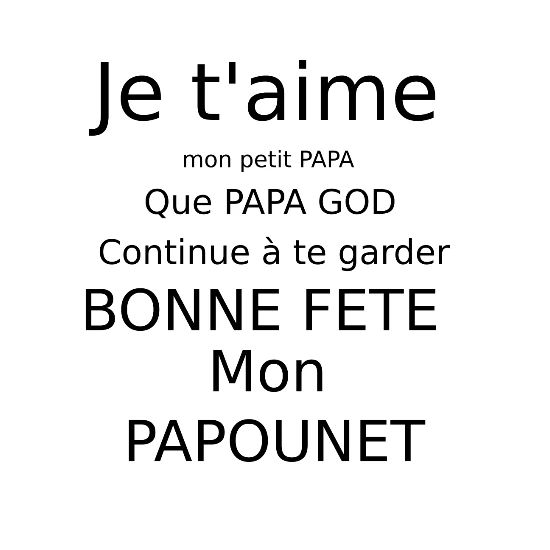 Je T'aime Papa Clipart Je T'aime Papa 29444662 Art Vectoriel Chez