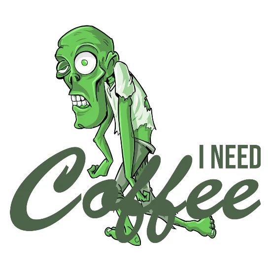 Zombie Coffee Memes I Would Push You In Front Of Zombies Quirky 325ml