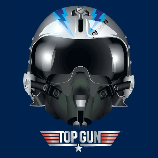 Top Gun Iceman Logo Top Gun Goose Great Balls Of Fire Morale Patch