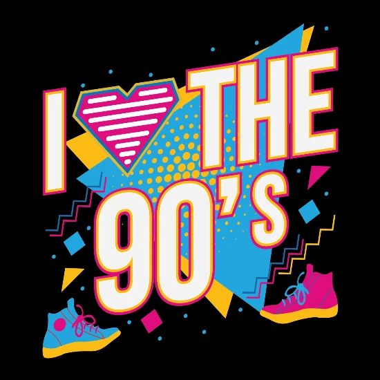 I Love The 90s Wallpaper