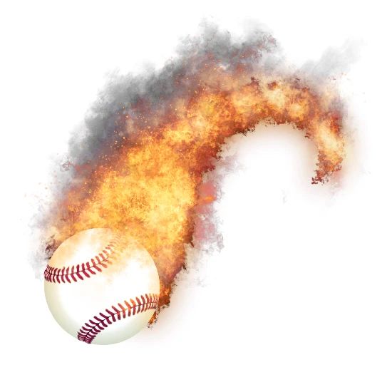 Flaming Baseball Flash Baseball