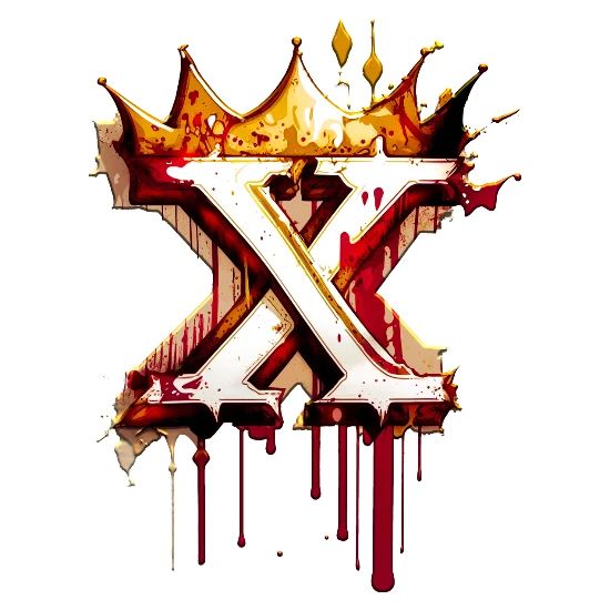 Letter X In Graffiti