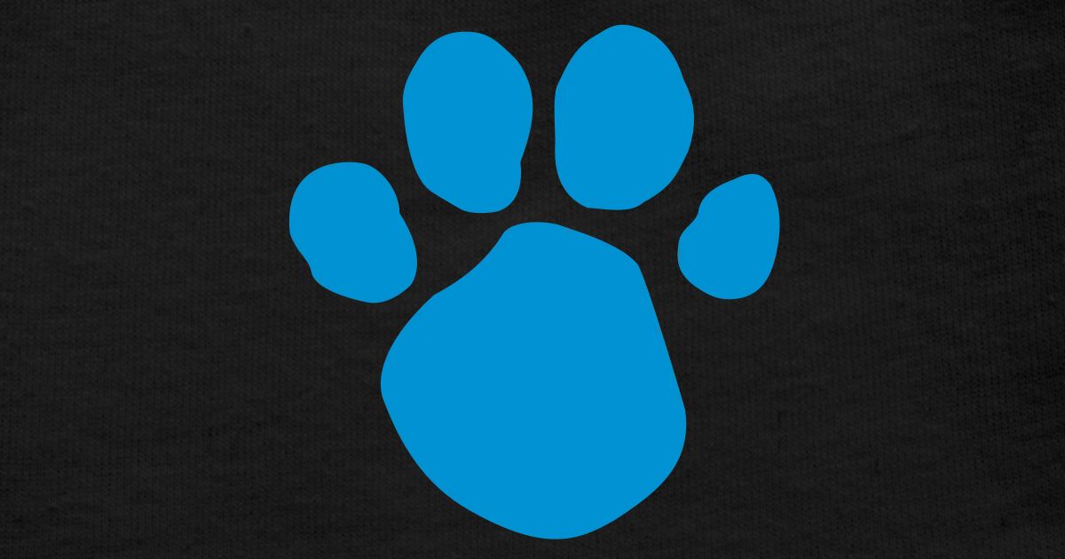 Blues Clues Paw Print
