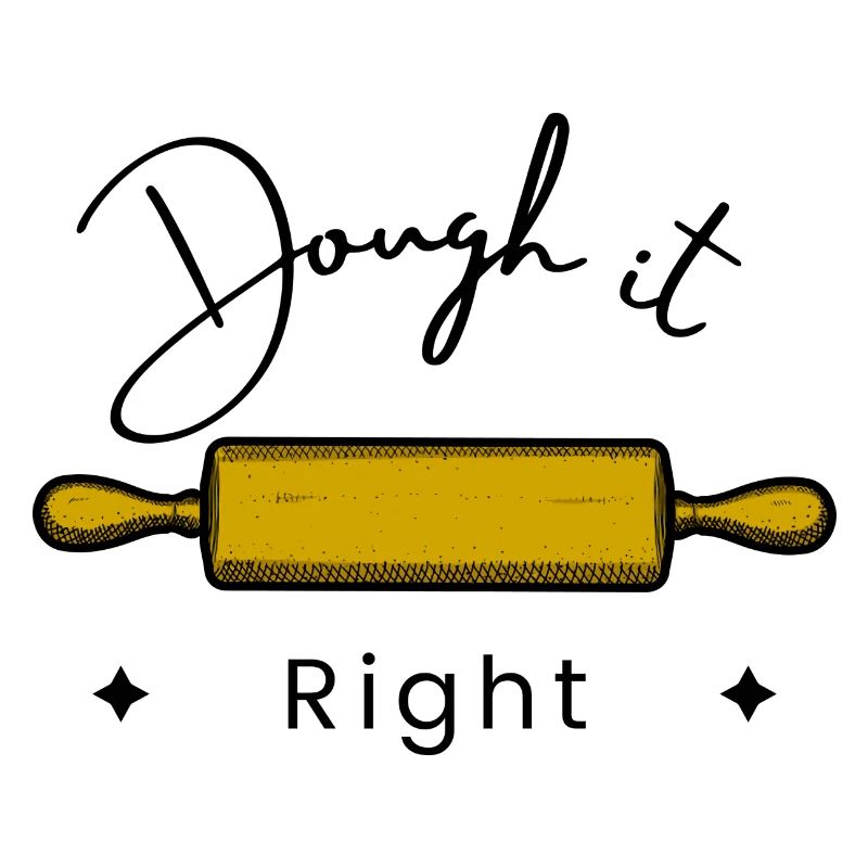 Dough It Right on Men's Pique Polo Shirt - Optimydent