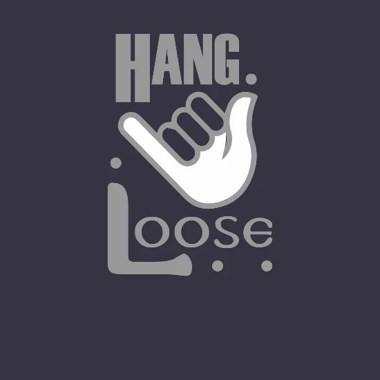 Hang Loose Logo Hang Loose Patch Shaka Sign Hawaiian Embroidery