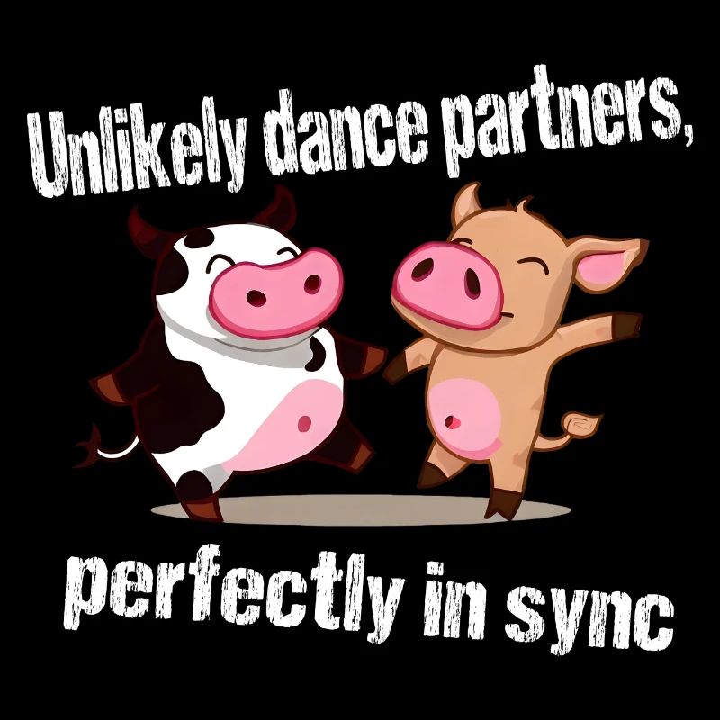 Unusual dance partners on Baby Organic T-Shirt | Buy T-Shirts Online ...