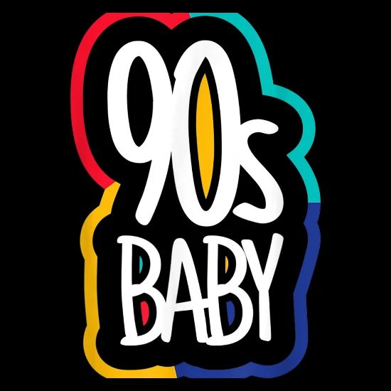 90s Baby Logo Premium Vector | 90s Baby Drip