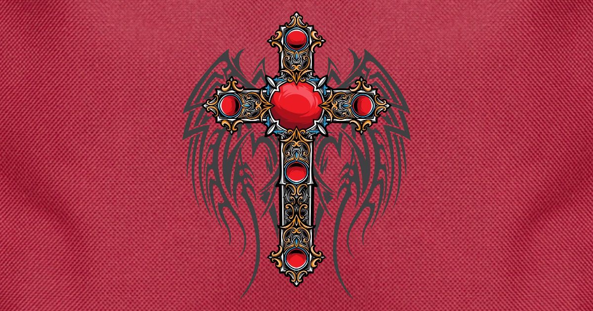 Jesus Cross Tribal Tattoo Trendy Tribal Cross Tattoo Design For Men