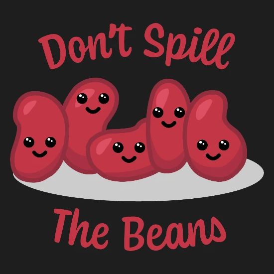 Cute Kidney Bean Cartoon