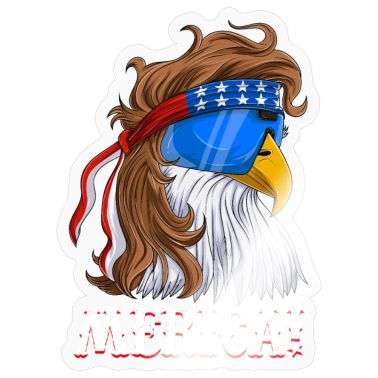 Murica Eagle Mullet Merica Eagle Mullet 4Th Of July American Flag