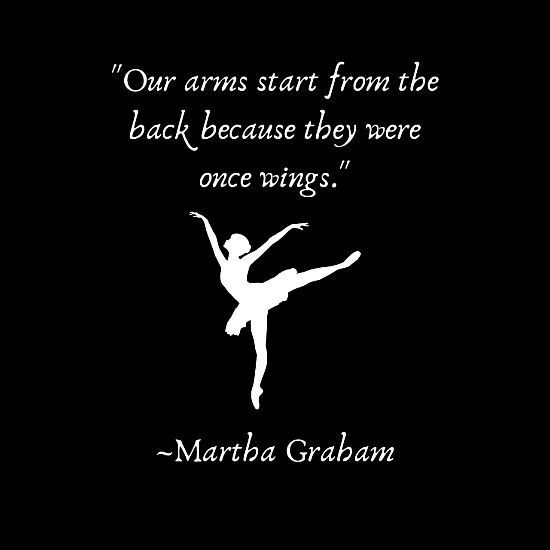 Graham Dance Quotes “Nobody Cares If You Can’t Dance Well. Just