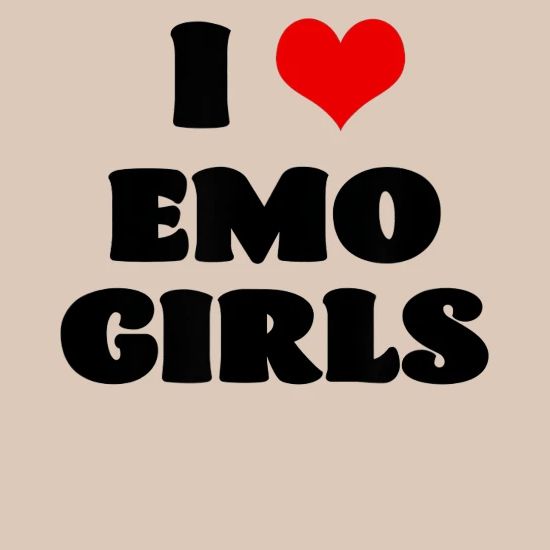 Emo Heart And Girl I Love Emo Boys I Love Emo Girls Emo Goth Matching