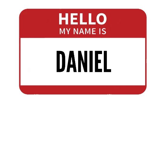 Daniel Name Tag