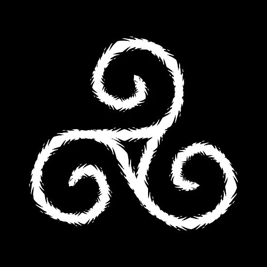 Teen Wolf Spiral Tattoo