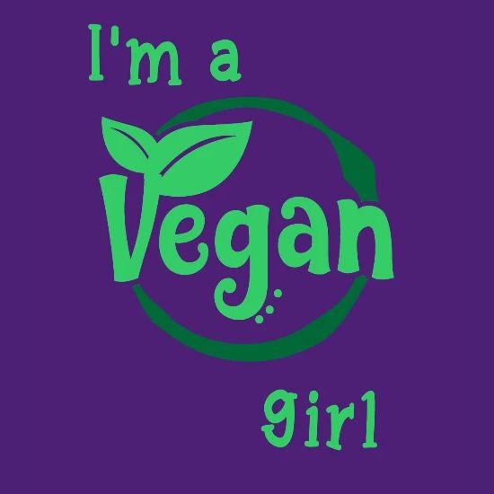 Vegan Girl Logo Vegan Girls Tastes Better B' Sticker | Spreadshirt