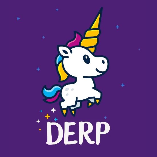 Cheval Herp Derp Herp Fabric, Wallpaper And Home Decor | Spoonflower