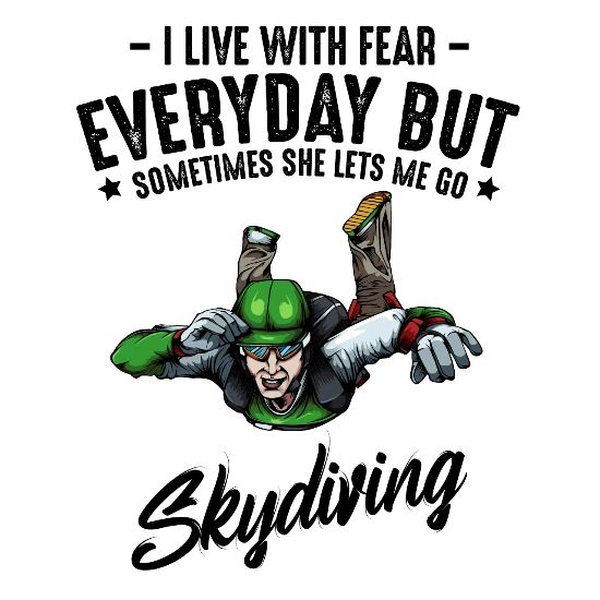 Skydiving Funny Quotes Funny Skydive Captions Stickers For Sale