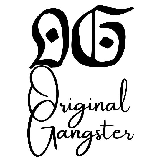 Original Gangster Fonts Free Gangster Tattoo Font | Gang Style Fonts