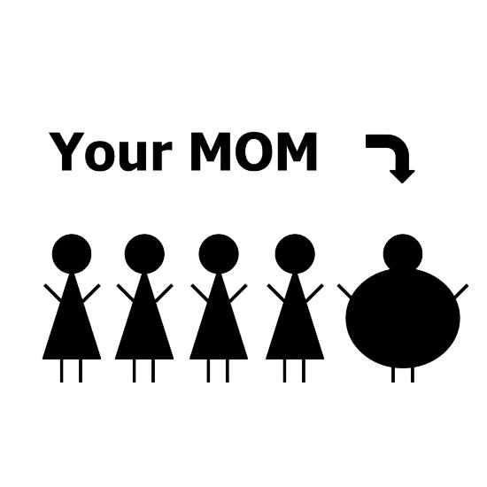 Your Mom Logo University Of Your Mom