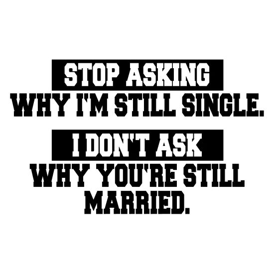 Funny Singles Quotes Single Ready To Mingle Funny Quotes" Sticker For