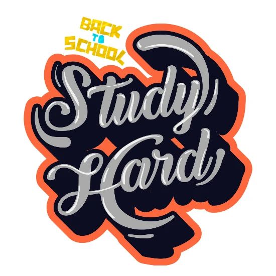 Study Hard Logo Studying Hard: Over 9,256 Royalty Free Licensable