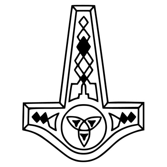 Viking Hammer Tatovering Tattoosday (A Tattoo Blog): Jeff Mann: