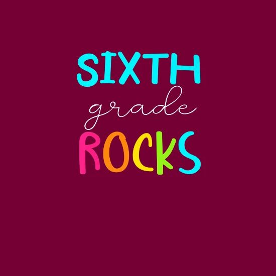 Sixth Grade Rocks Ready To Rock Out In 6th Grade: Sixth Grade Journal