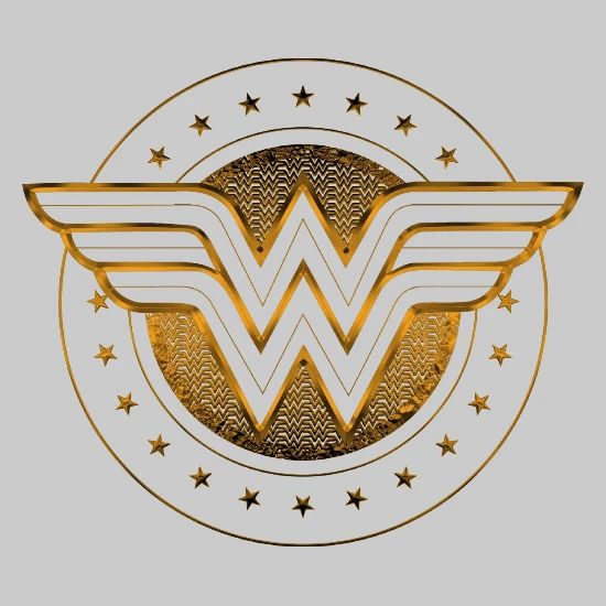 Retro Wonder Woman Logo