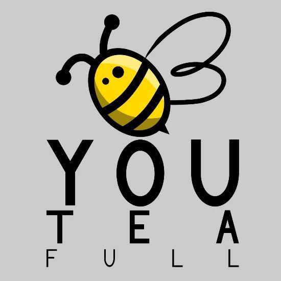 You Are Bee You Tea Full Cute Bee Pun Thank You Card / Just Because