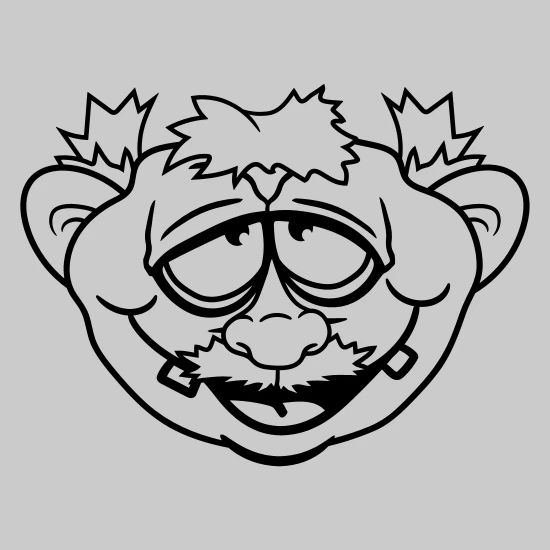 Funny Ugly Face Cartoon