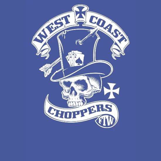 West Coast Chopper Logo West Coast Chopper Black Iron Cross