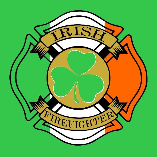Irish Firefighter Maltese Cross Clip Art 45 Fire Department Emblem