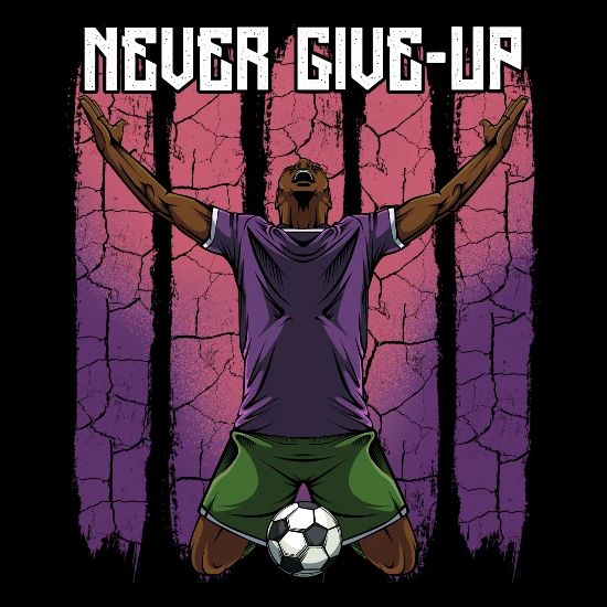 Soccer Quotes Never Give Up
