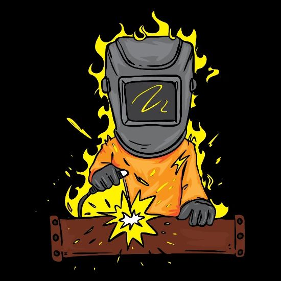 Welding Cartoon Gallagher's Welding