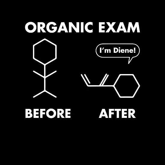 Orgo Memes Funny Puns Before After Organic Chemistry Exam' Men's