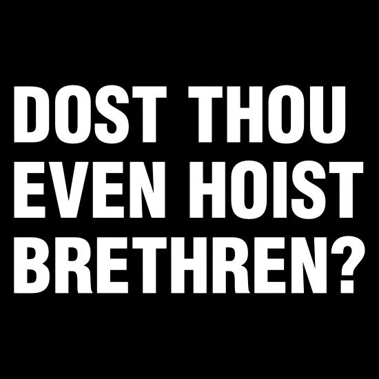 Brethren Dost Thou Even Hoist Medieval Memes Bundle 6 (Pattern)