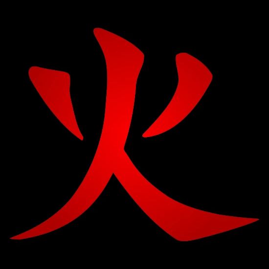 Japanese Symbol For Fire