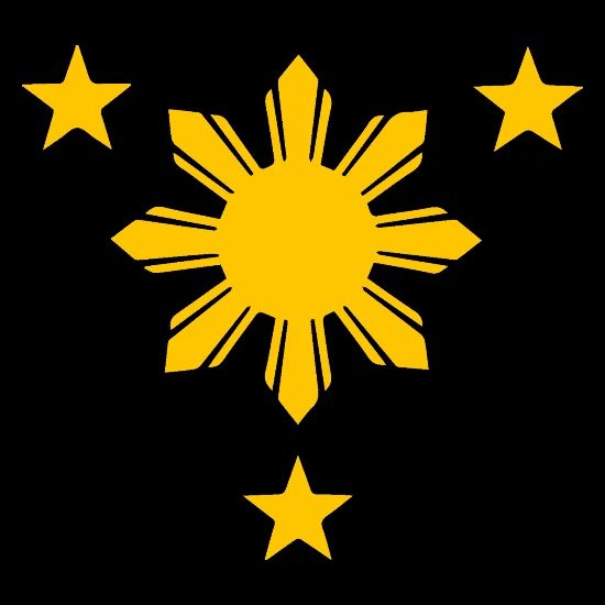 Philippine Flag Sun Logo What Is The Meaning Of Color Yellow In