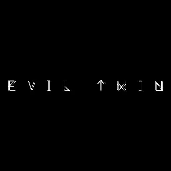 Evil Twin Logo Good & Evil Twin Enamel Pin Set Etsy UK