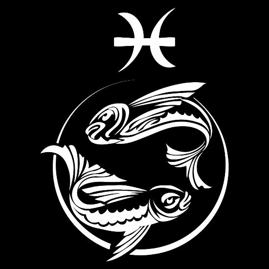 Pisces Fish Logo