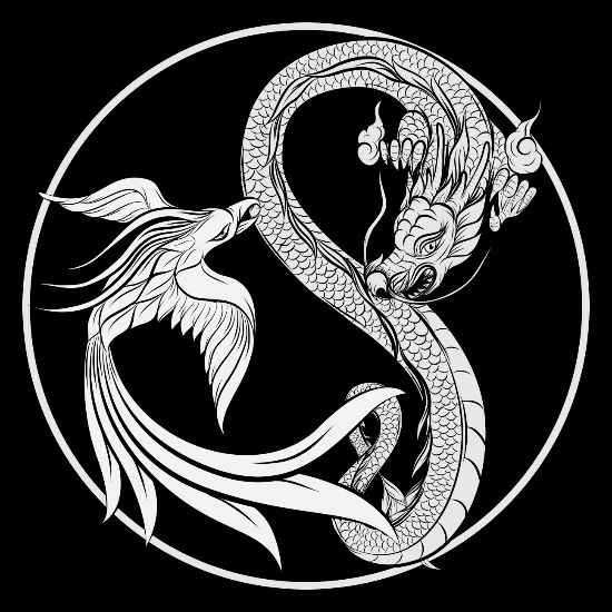 Phoenix Yin And Yang