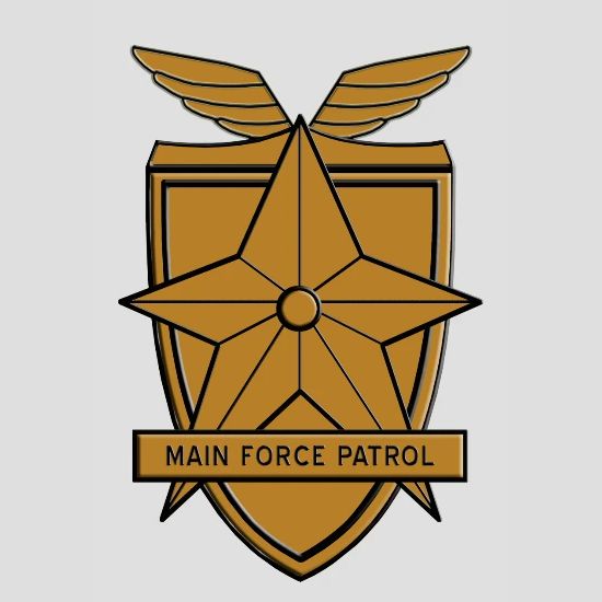 Main Force Patrol Logo MAIN FORCE PATROL Mfp' Men's T Shirt