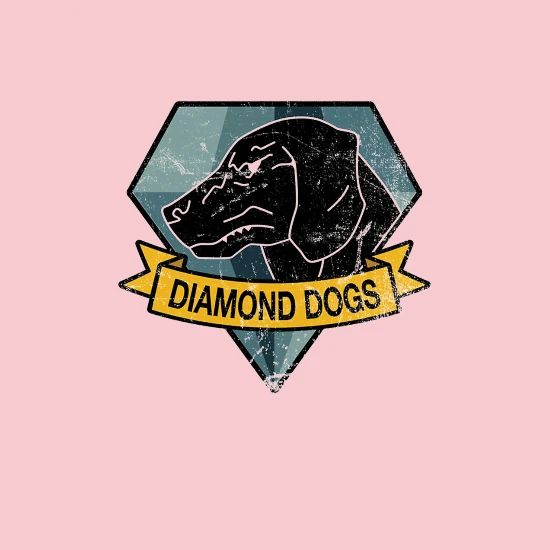 Logotipo De Mgs Diamond Dogs Diamond Dogs MGS Banner | CafePress