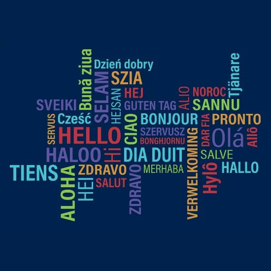 Bonjour En Plusieurs Langues