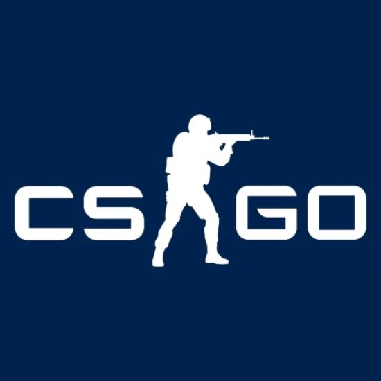 Csgo Logo CS Go Blue Logo Blue Brickwall, Counter Strike, CS Go Logo,